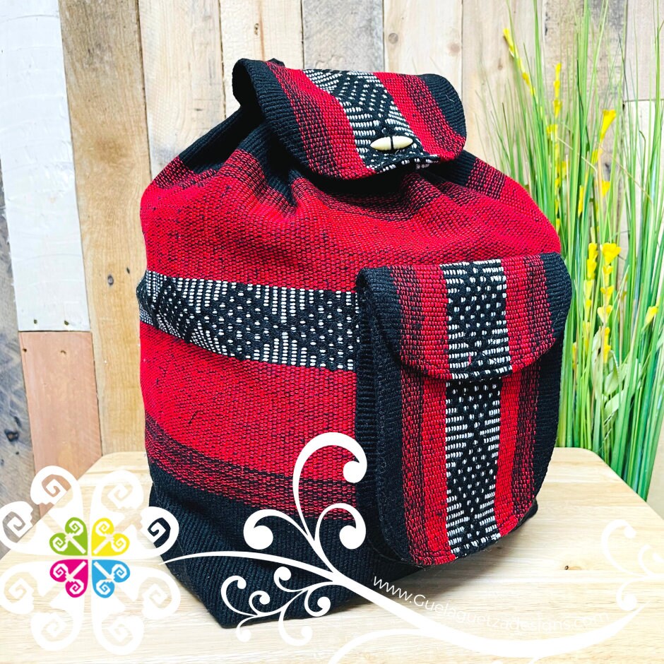 Large Mexican Backpack School Backpack Puebla Bag - Etsy