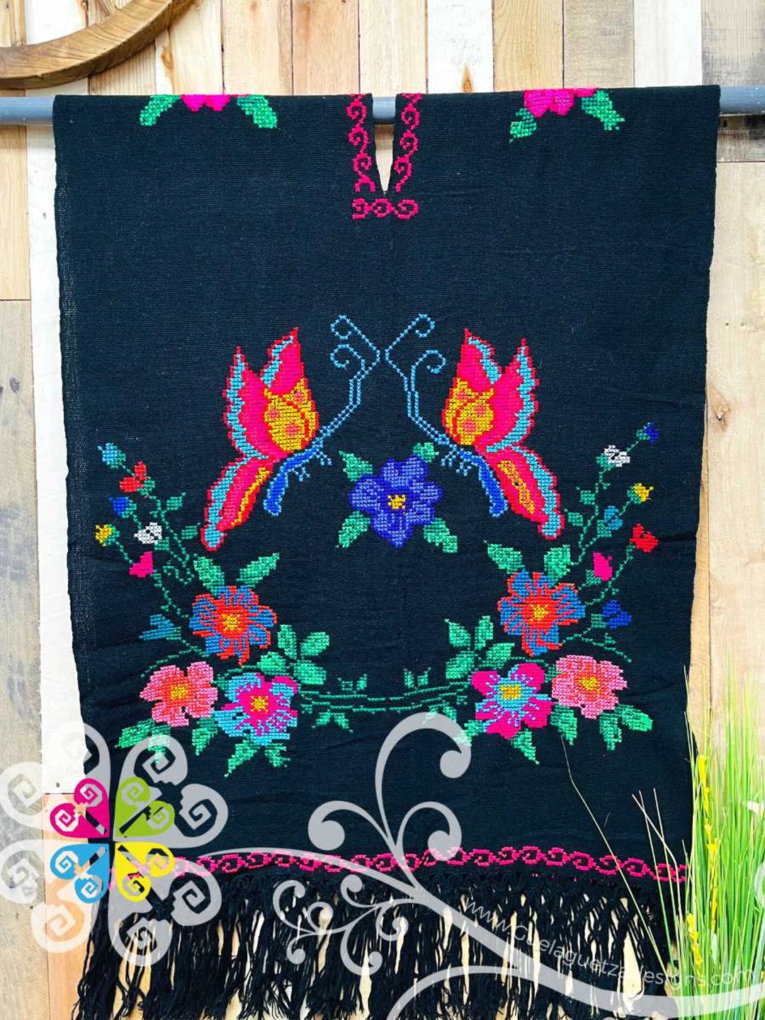 Embroider Gaban- Mexican Poncho - Gaban Mexicano Bordado - Etsy