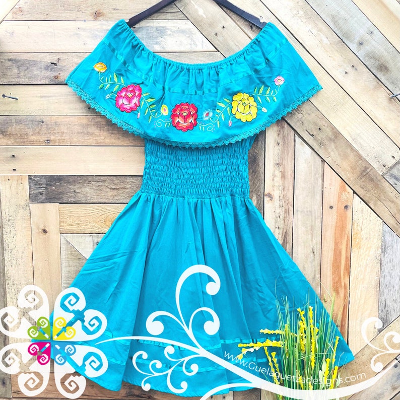 Tehuana Campesino Dress Mexican Dress 5 De Mayo Dress - Etsy