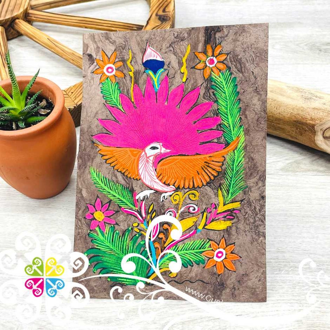 Small Fauna Designs - Amate Paintings- Authentic Mexican Home Decor ...