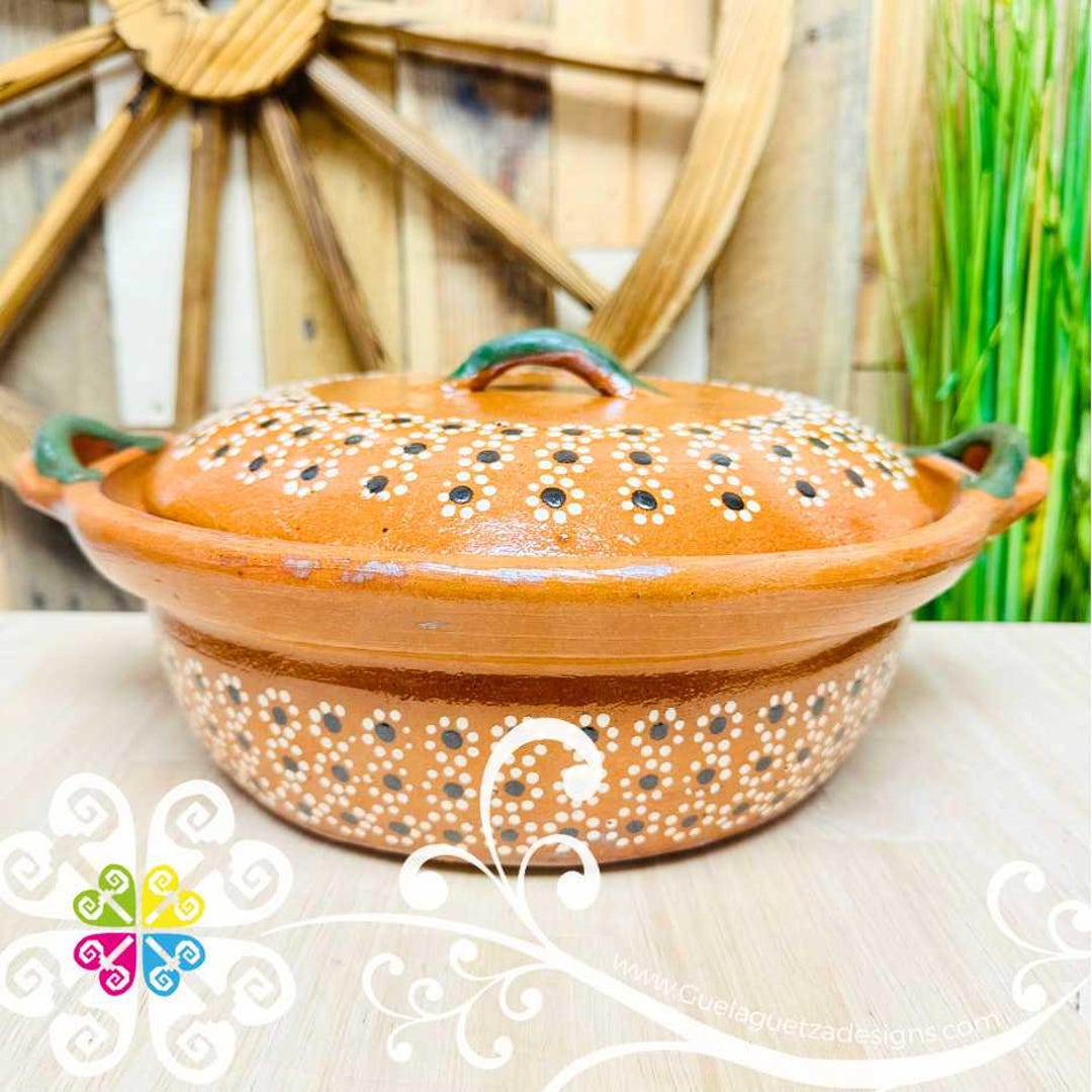 Medium Capula Cazuela Barro Con Tapa - Etsy