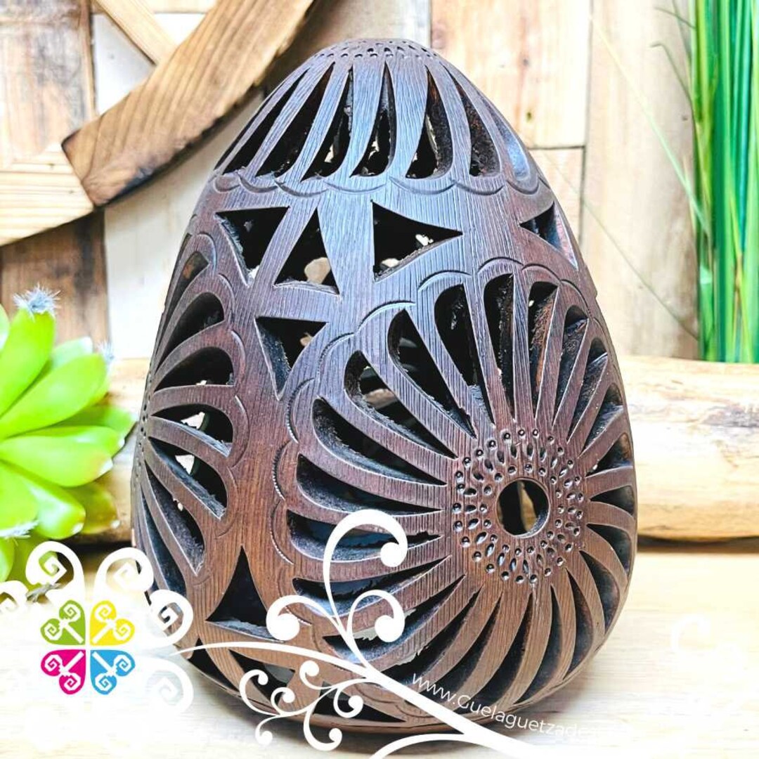 Large Oval Light Fixture Barro Café Oaxaca Authentic Barro Cafe Home ...