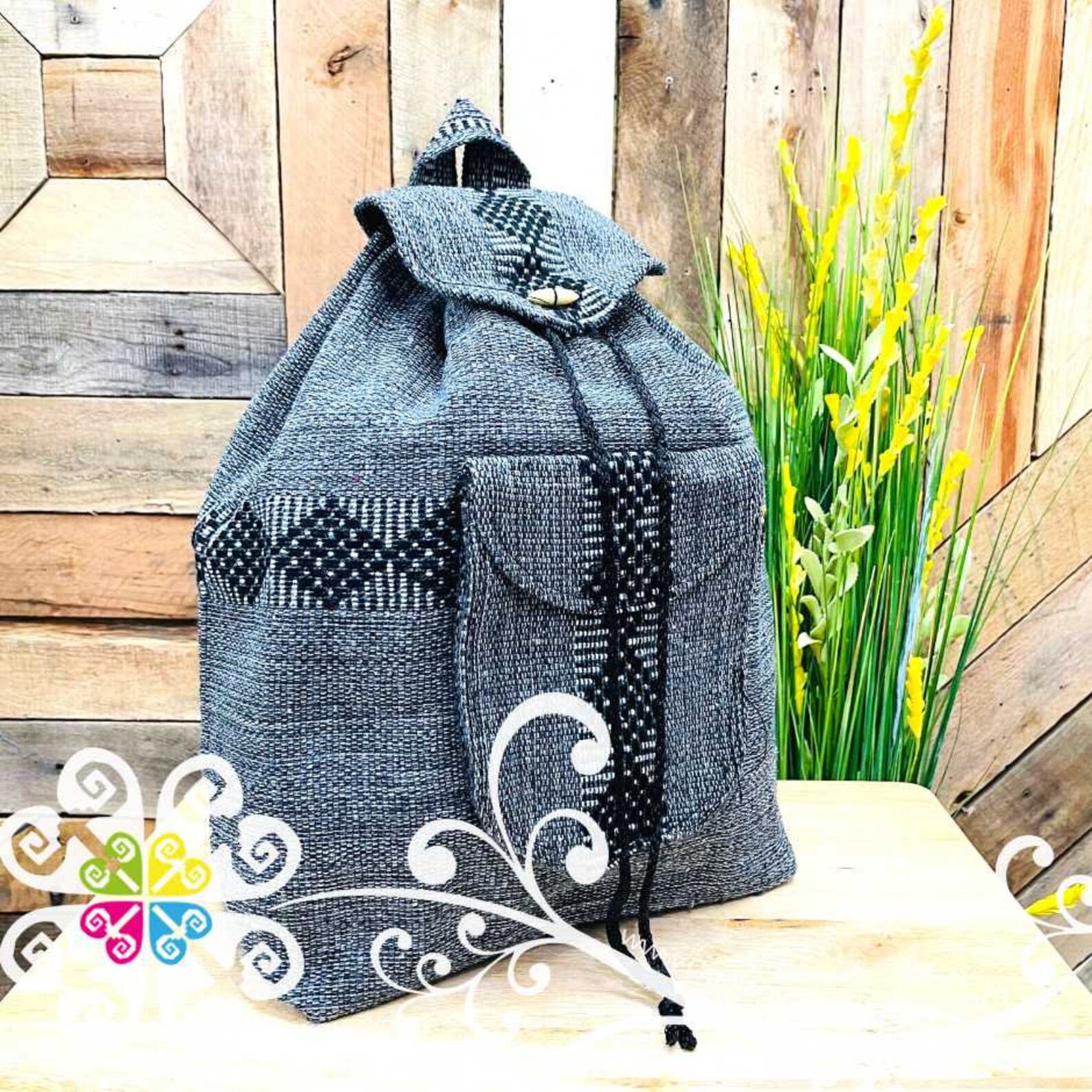 Large Mexican Backpack School Backpack Puebla Bag - Etsy