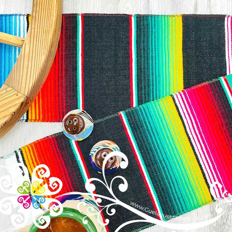 Rallado Sarape Table Runner Home Decor - Etsy