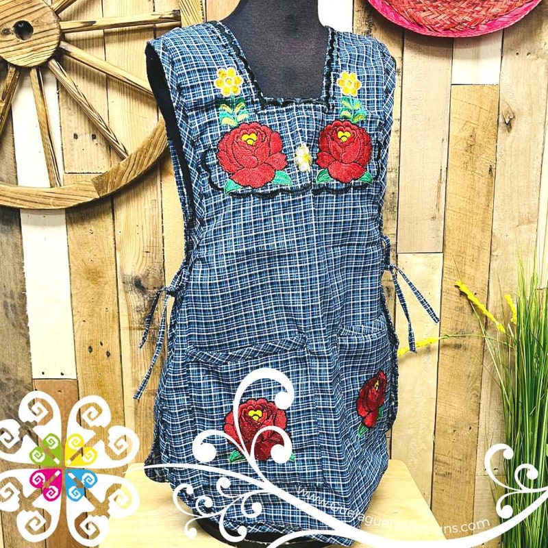 Traditional Mexican Apron - Etsy