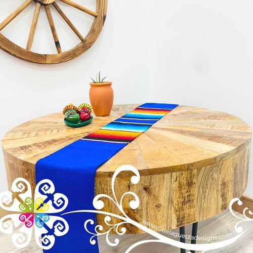Rallado Sarape Table Runner Home Decor - Etsy