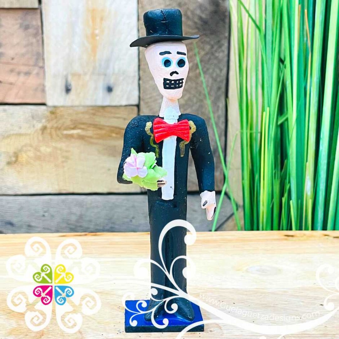 Little Clay Catrin- Catrin De Barro - Day of the Dead Decor - Etsy