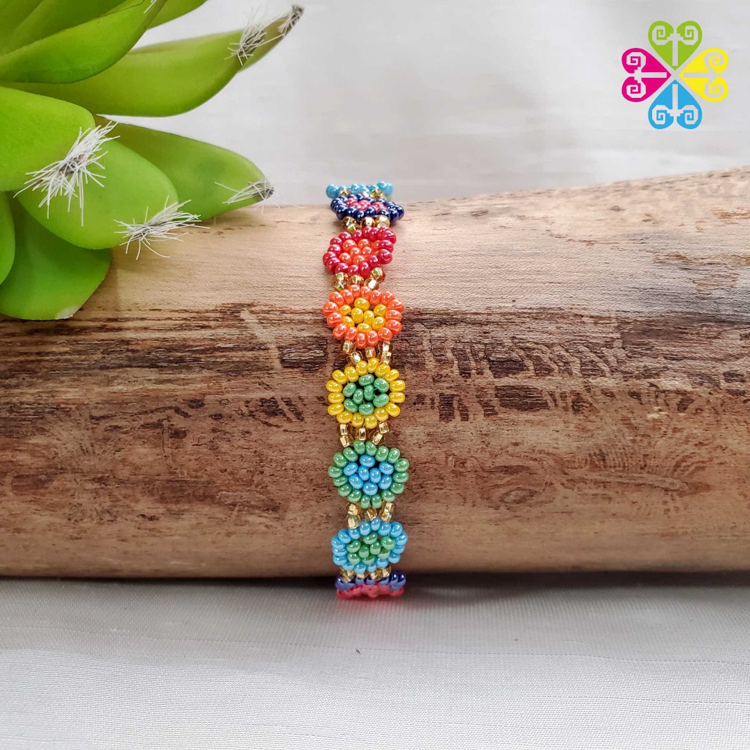 Beaded Bracelet - Authentic Huichol Jewelry - Friendship Bracelet ...