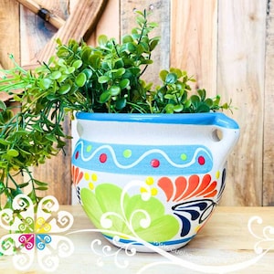 Medium Macetera Flor - Maceta Barro - Clay Flower Pot - Etsy