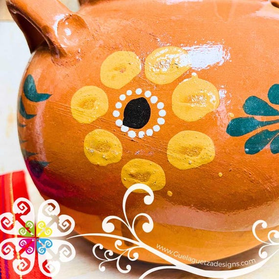 Large Mexican Clay Pots Authentic Mexican Terracotta Cazuela Pot