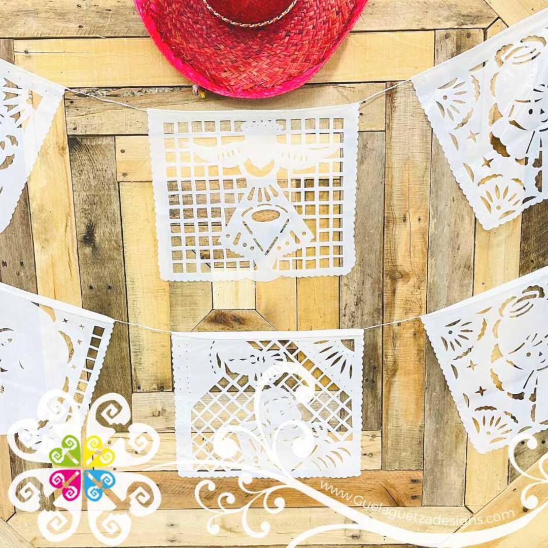 Large Mi Bautizo - Plastico Picado - Etsy
