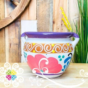 Medium Macetera Flor - Maceta Barro - Clay Flower Pot - Etsy