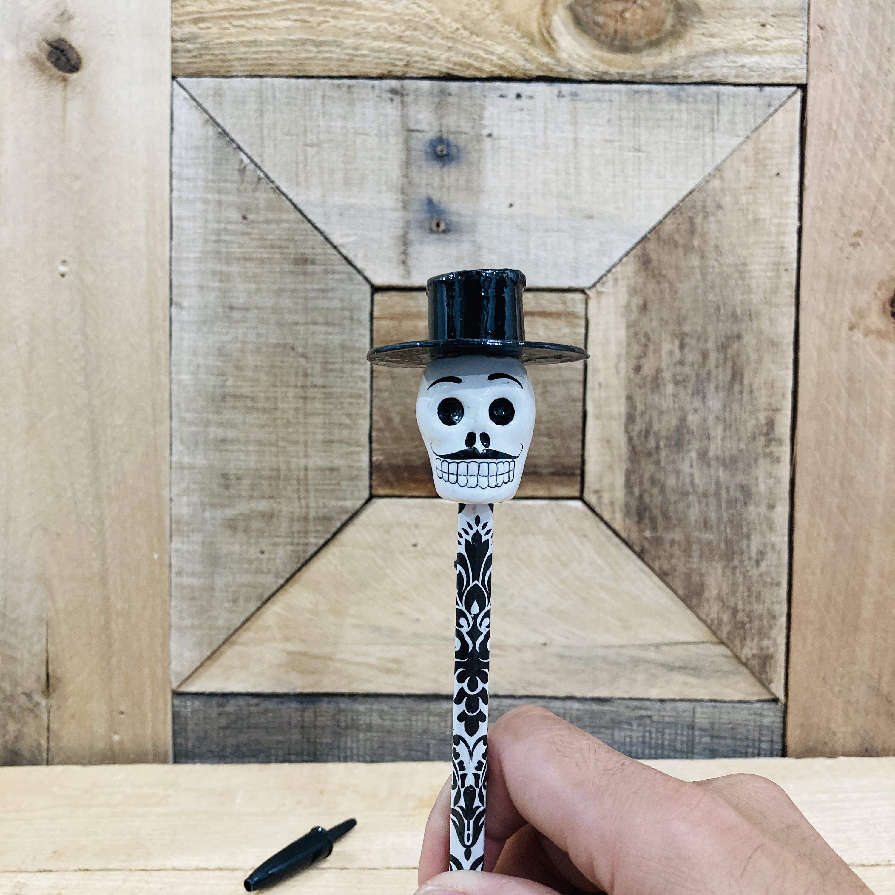 Catrin Day of the Dead Pen Ceramic Catrina Pen Mexican Pen | Etsy