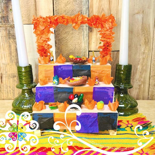 Dia De Los Muertos Ofrenda Box - Etsy