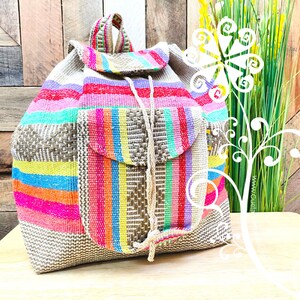 Large Mexican Backpack School Backpack Puebla Bag | Etsy