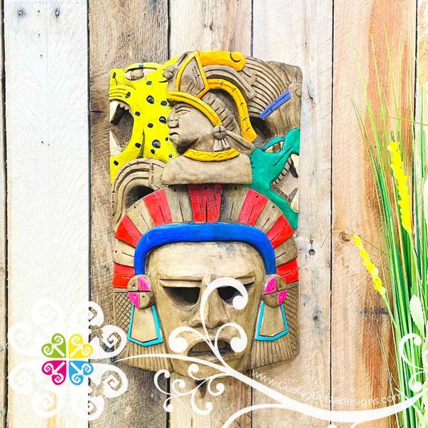 Mayan Mask - Etsy
