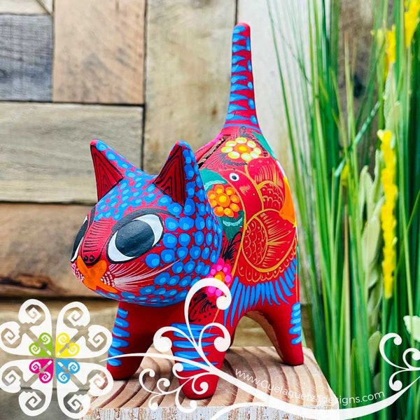 Hand Painted Cat - Etsy