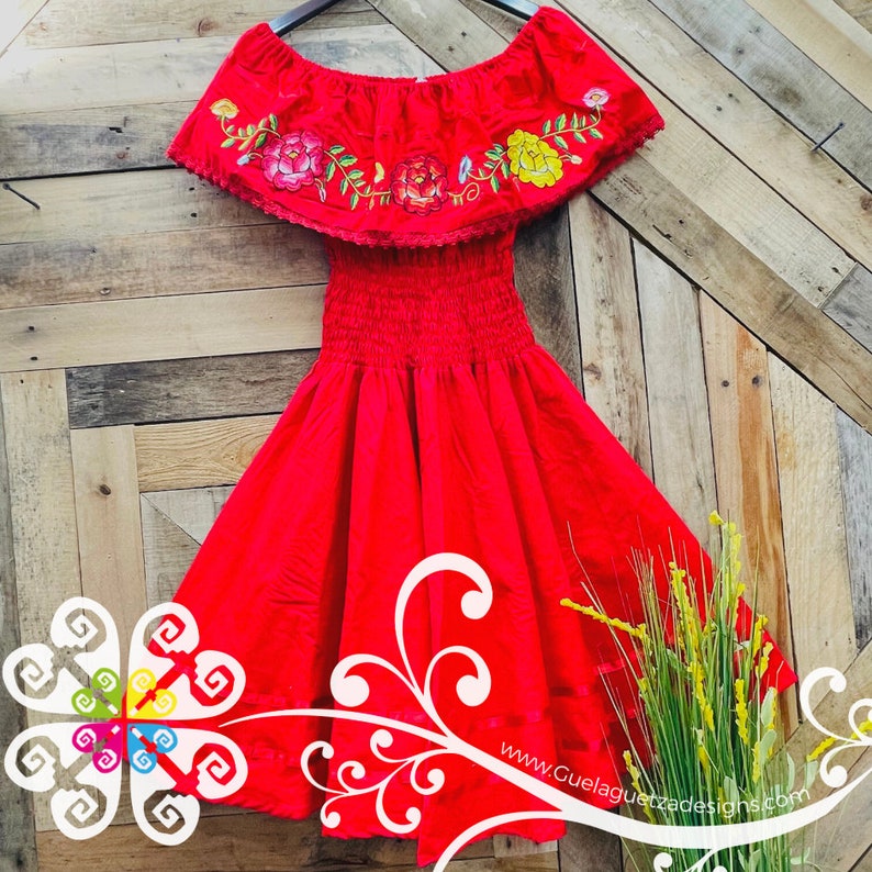 Tehuana Campesino Dress Mexican Dress 5 De Mayo Dress - Etsy