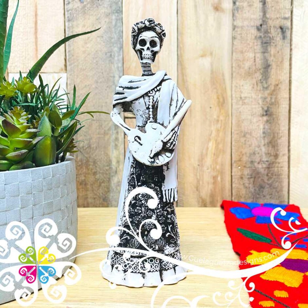 Frida Skeleton Dia De Los Muertos Day of the Dead Decoration Resin ...