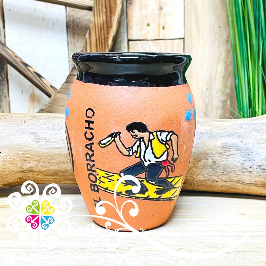 Copa Cantarito El Borracho Copa Mexicana Cantarito Mexicano Barro ...