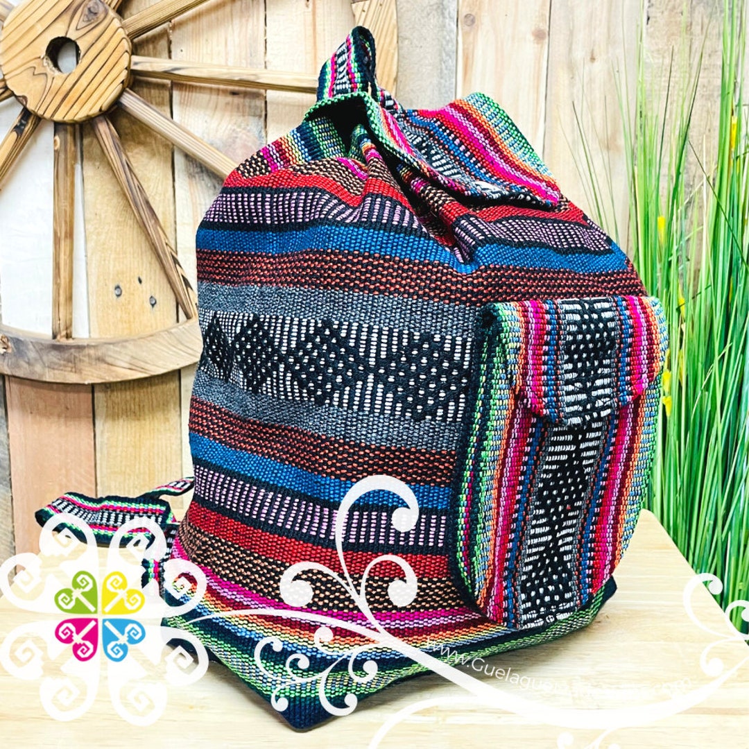 Large Mexican Backpack School Backpack Puebla Bag - Etsy