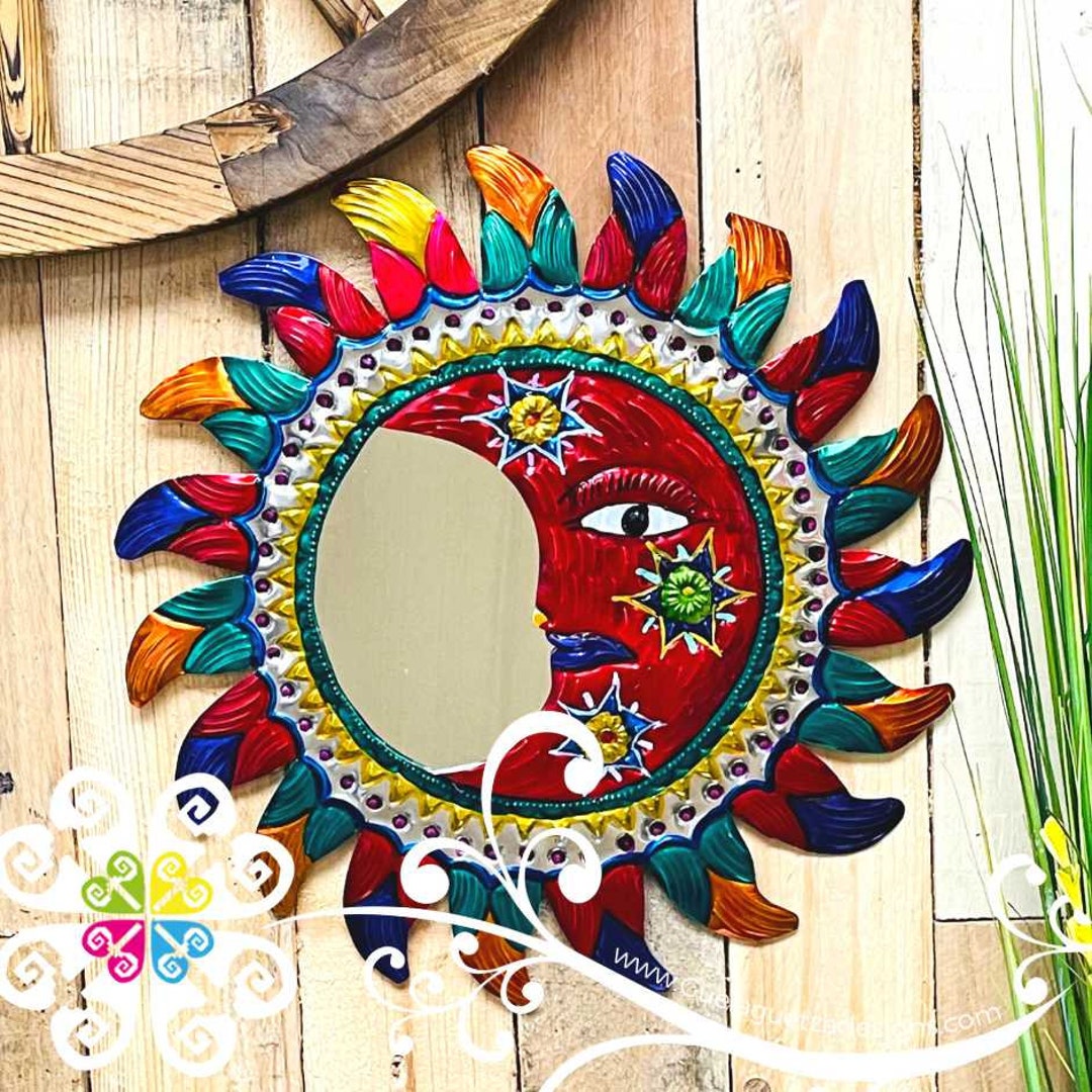 Medium Eclipse Hojalata Wall Decor - Stamping Home Decor - Mexican ...
