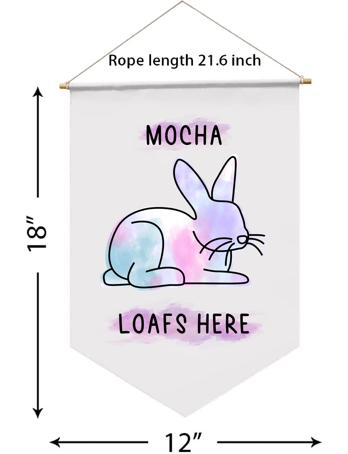 Custom Bunny Loaf Sign Loaf Mode Bunny Sign Bunny Decor - Etsy