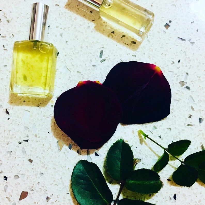 Rose Geranium Perfume: Floral Summer Fragrance (8ml-12ml) - Rose Arfum ...