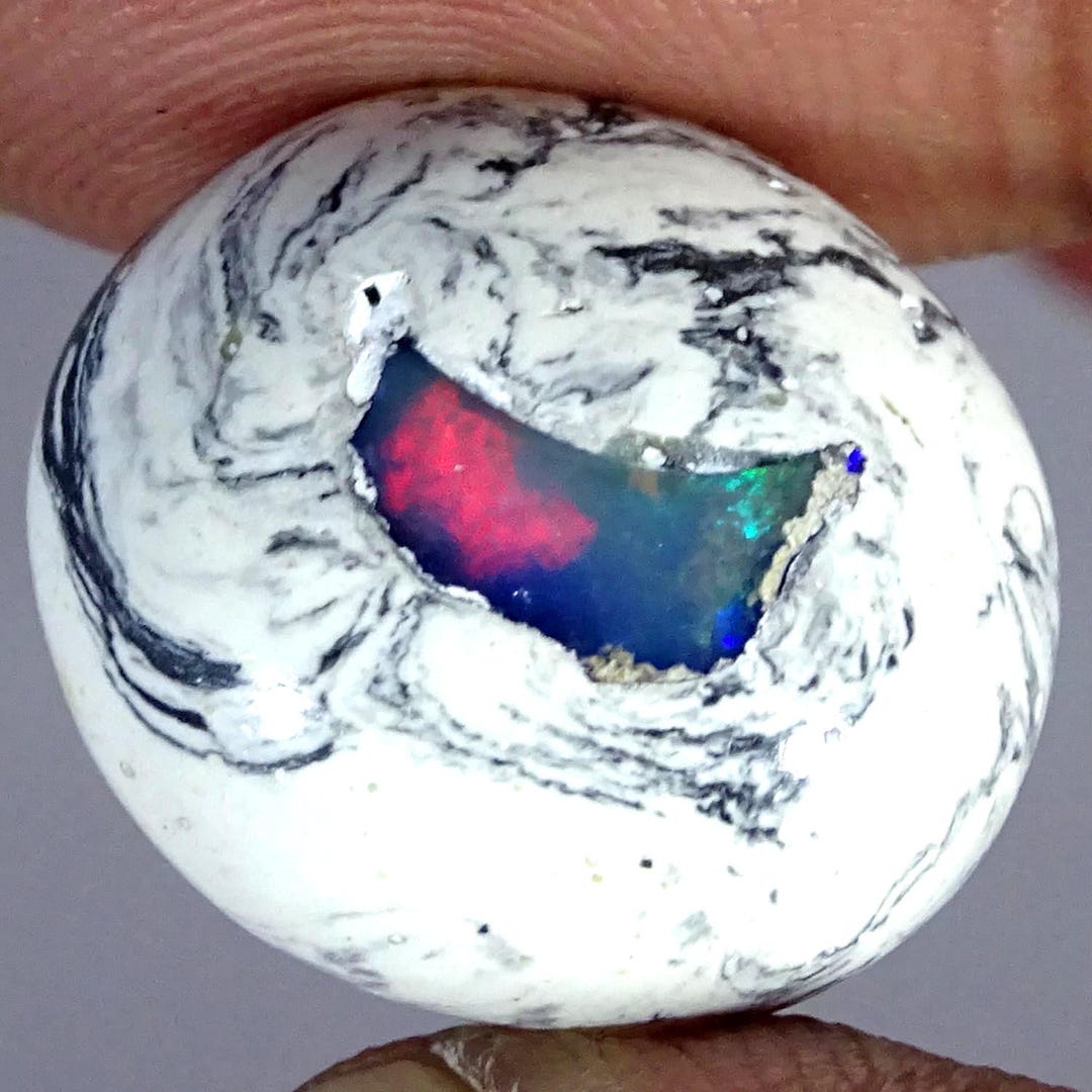 Natural Fire Opal Healing Gemstone/ Multi Opal Cabochon/ Opal Cabs ...