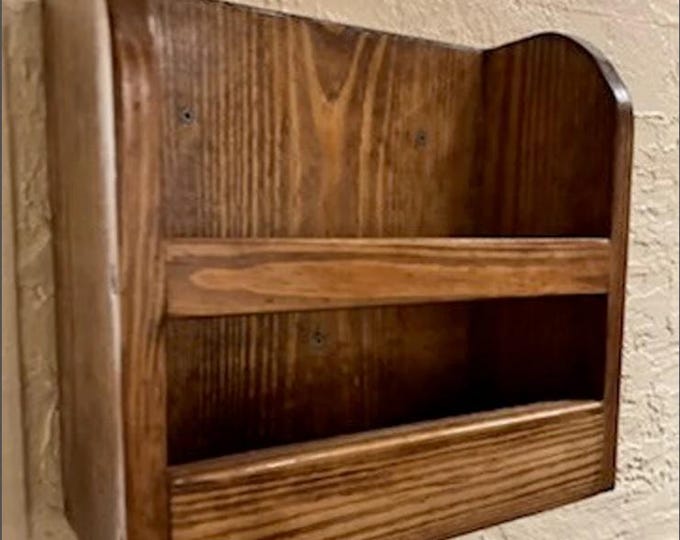 Wall-mounted Backless Organizer / Menu Holder - Etsy