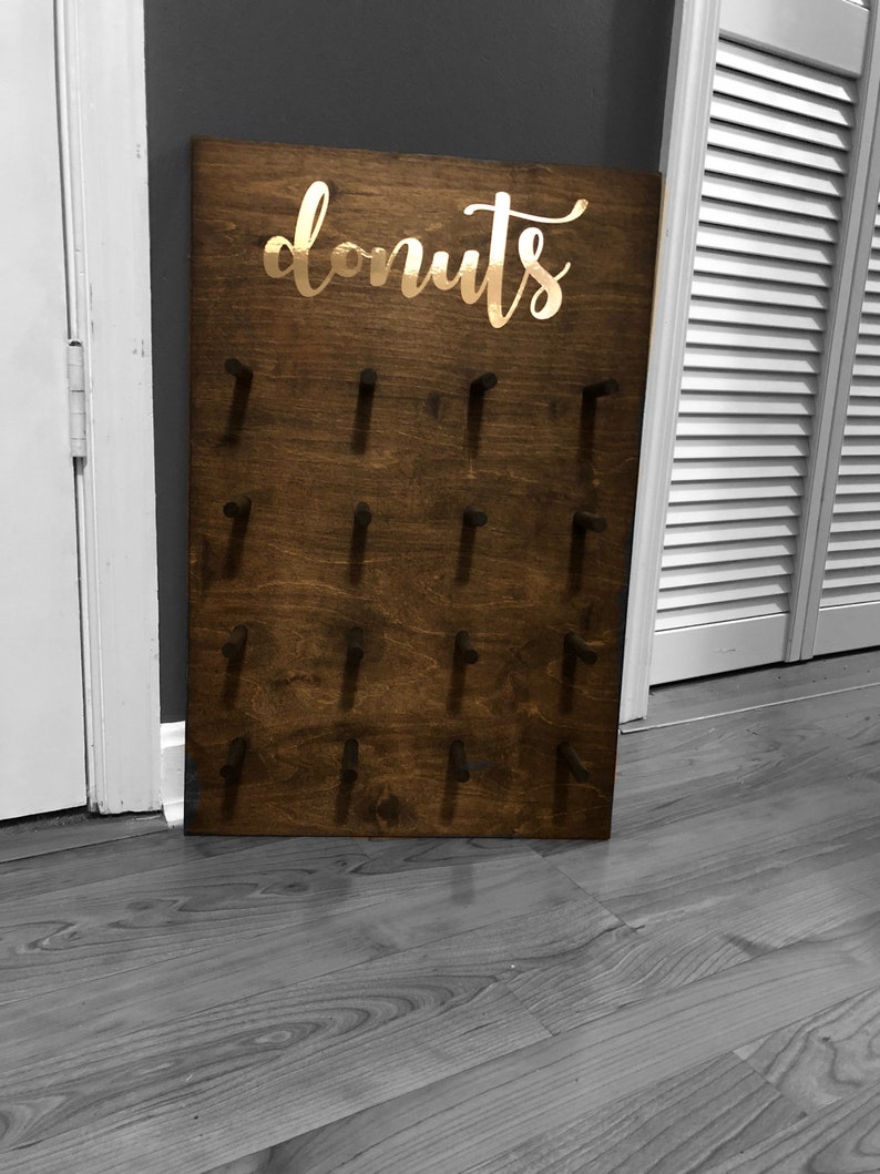 Donut Wall Rustic Wedding Decor Party Decorations - Etsy