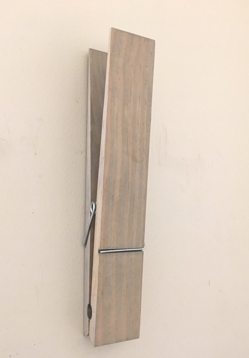 Rustic Jumbo 12 Clothespin Giant Clothespin Extra - Etsy