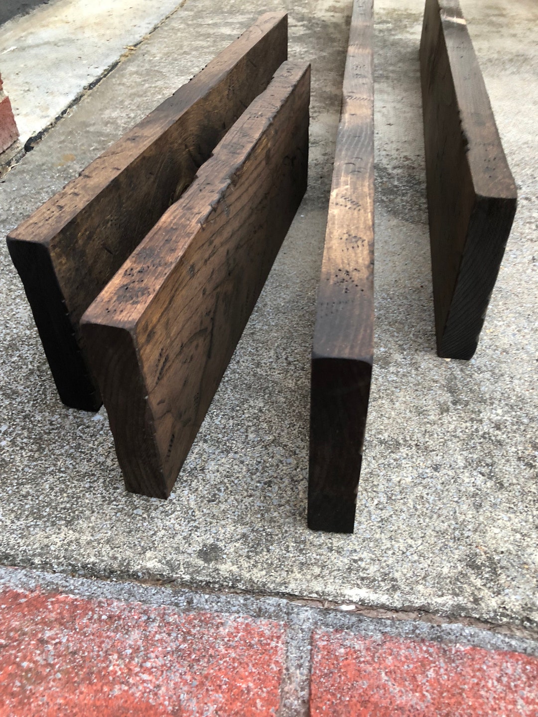 Rustic Floating Shelf, Reclaimed Wood Shelf, Salvaged Wood Shelf ...