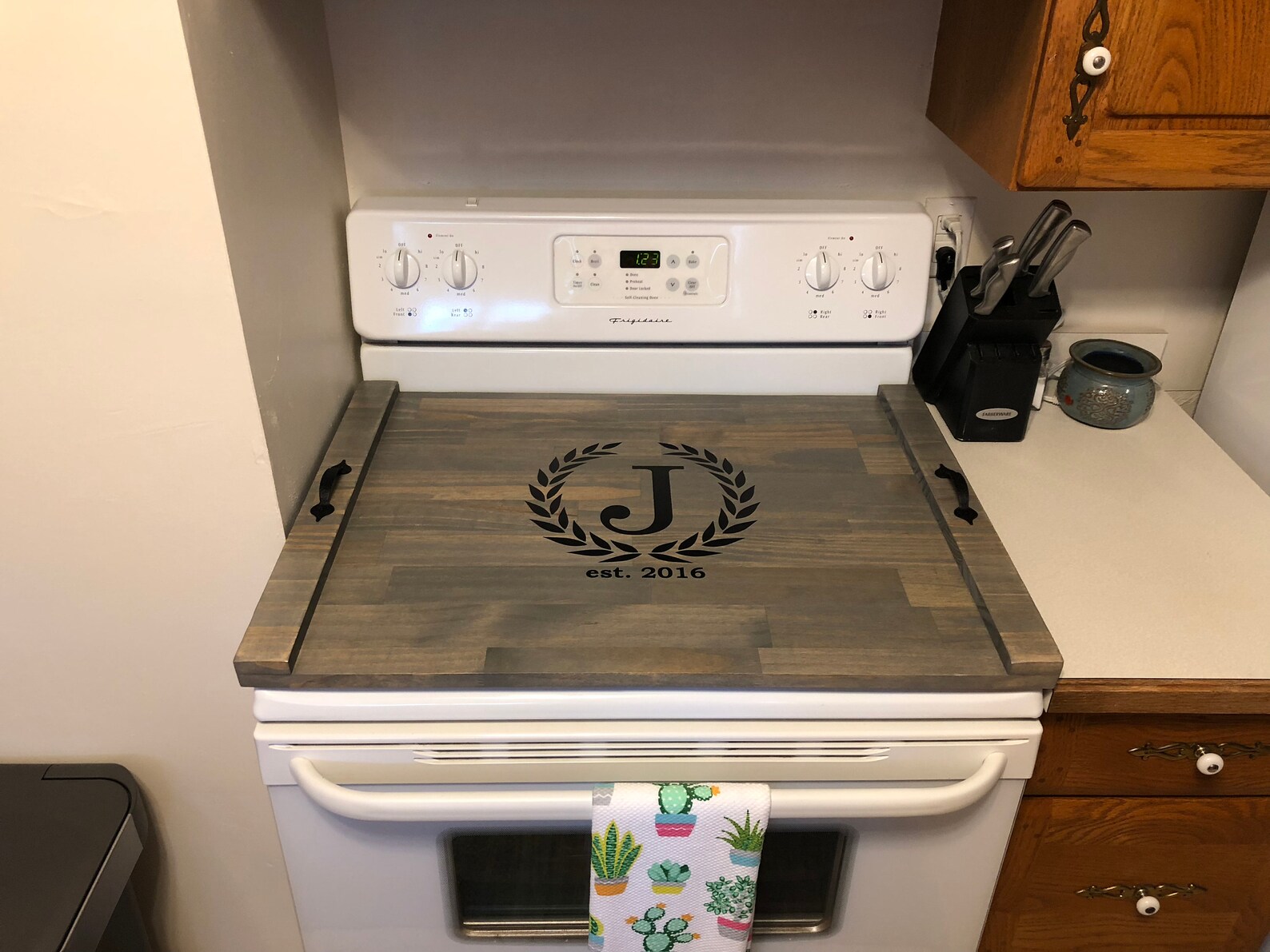Stove Top Cover Wood Stove Top Cover Farmhouse Stove Top - Etsy