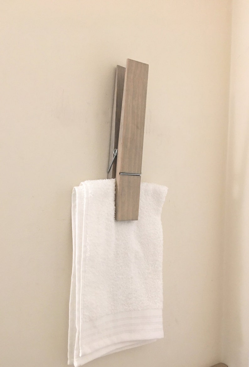 Rustic Jumbo 12 Clothespin Giant Clothespin Extra - Etsy