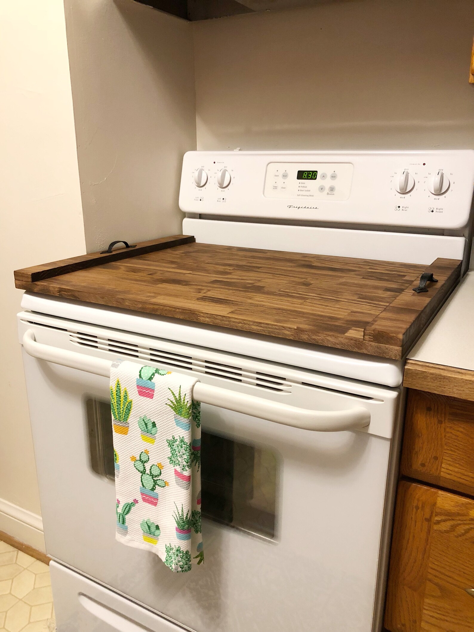 Rustic Stove Top Cover Custom Wooden Stove Cover Wooden Tray | Etsy