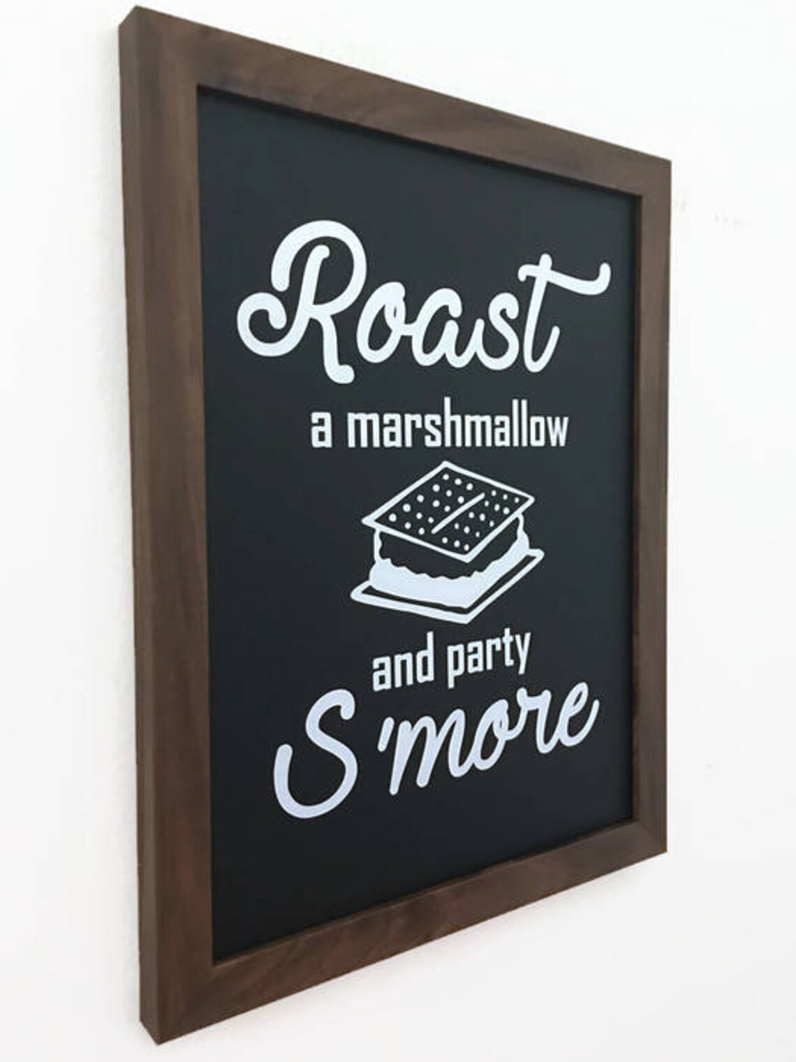 Rustic Wedding S'mores Sign Wedding S'mores Bar Sign | Etsy