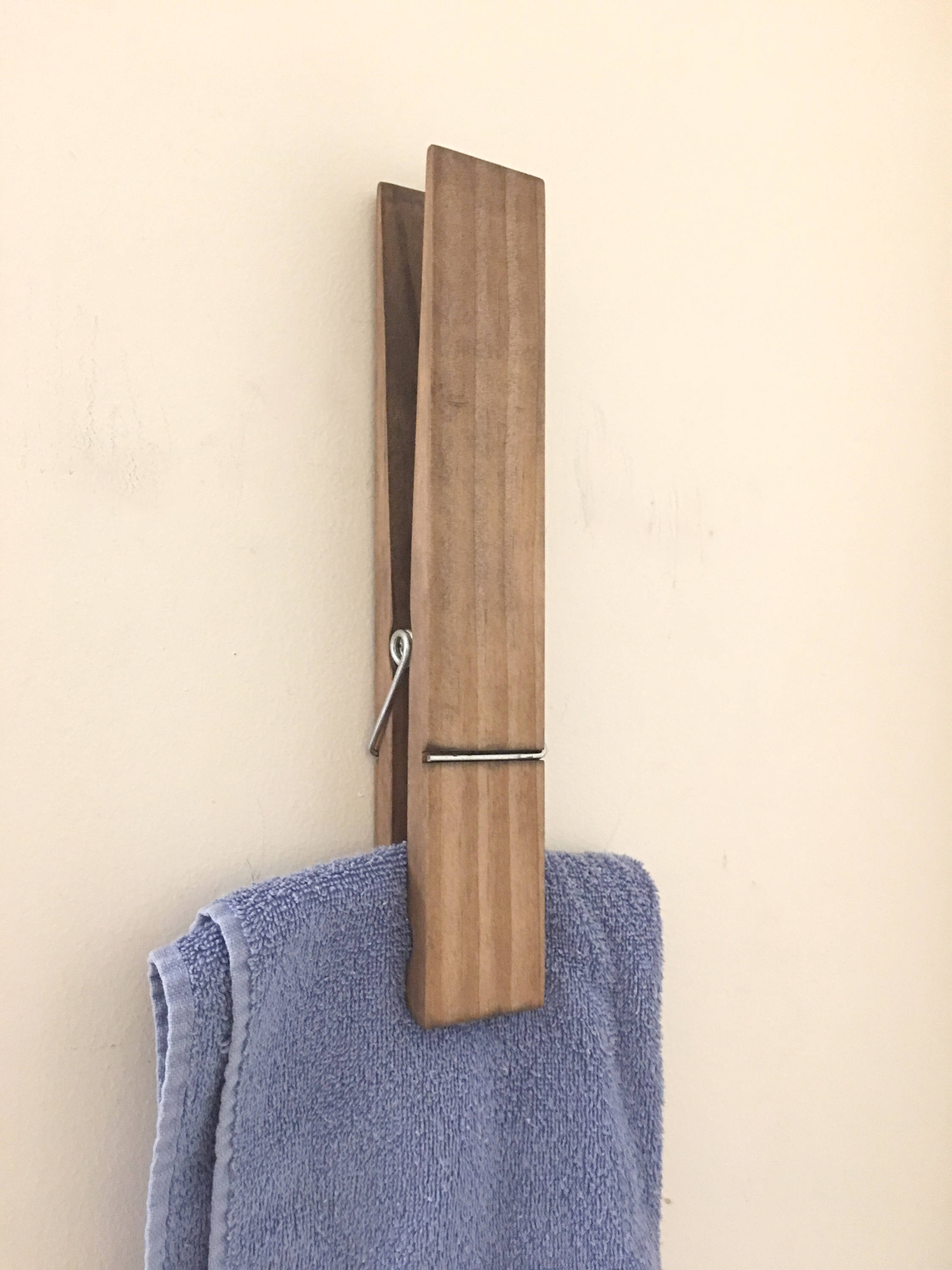 Rustic Jumbo Clothespin Rustic Extra Large Clothespin - Etsy