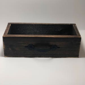 Rustic Wooden Drawer, Rustic Reclaimed Wood Box Crate, Distressed Wood ...