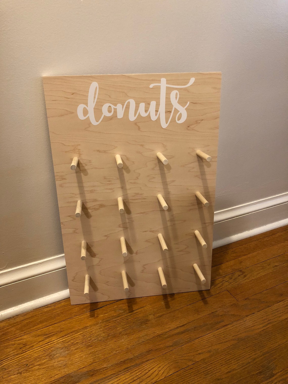 Wedding Donut Wall Donut Board for Wedding Rustic Donuts - Etsy