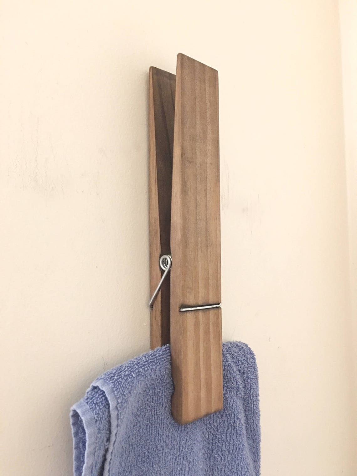 Rustic Jumbo Clothespin Rustic Extra Large Clothespin - Etsy