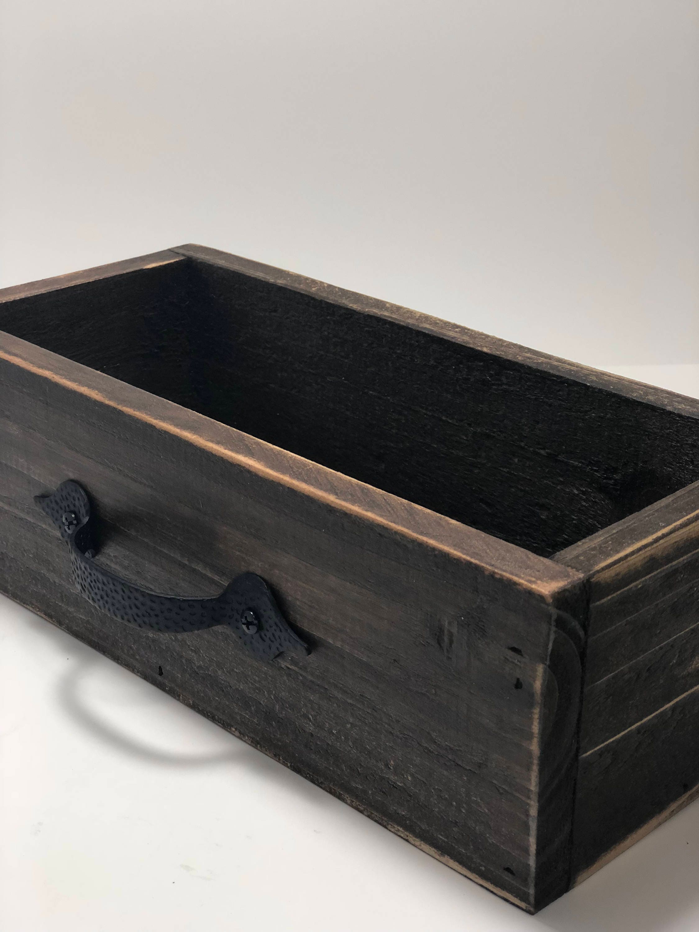 Rustic Wooden Drawer Rustic Reclaimed Wood Box Crate | Etsy