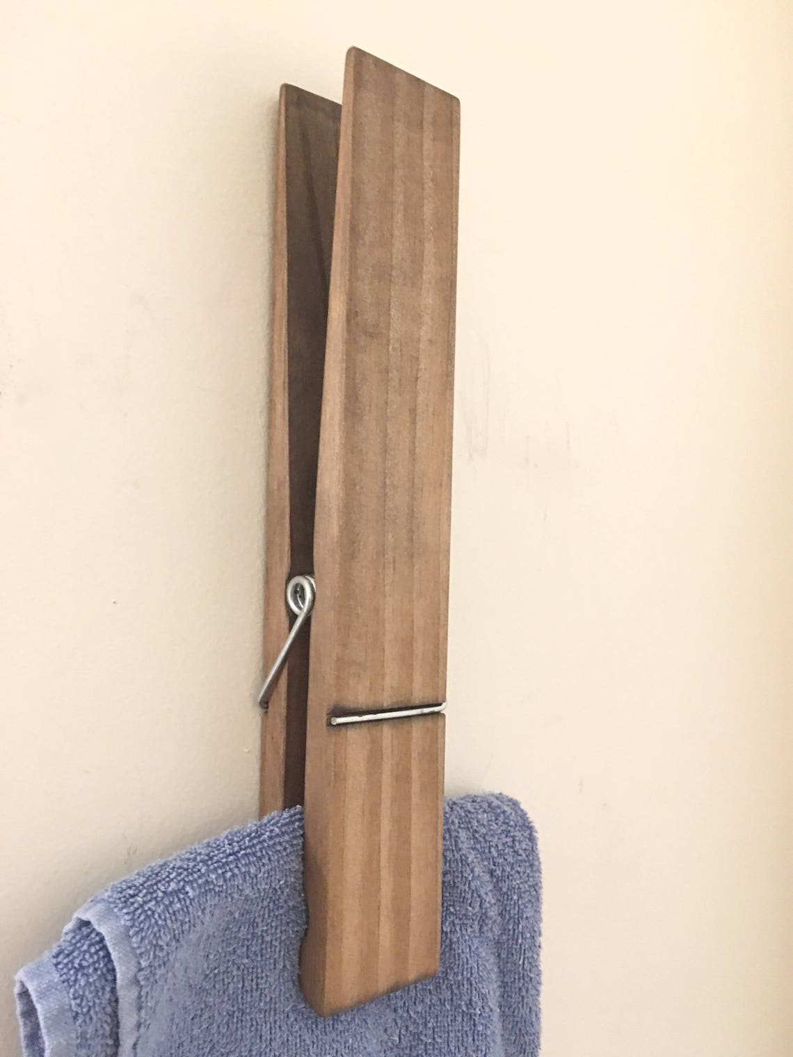 Rustic Jumbo Clothespin Rustic Extra Large Clothespin - Etsy