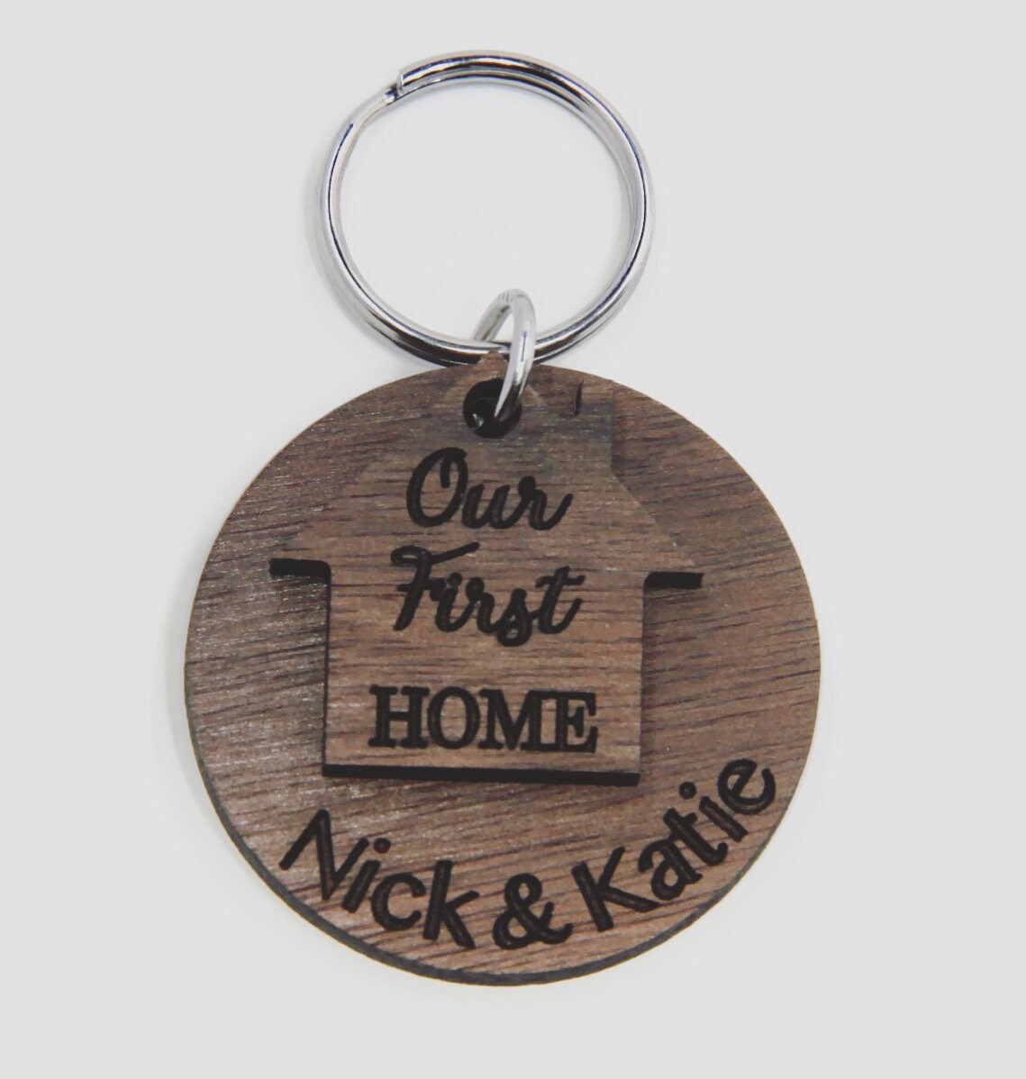 First Home Keychain Personalized New Home Key Chain First - Etsy Ireland