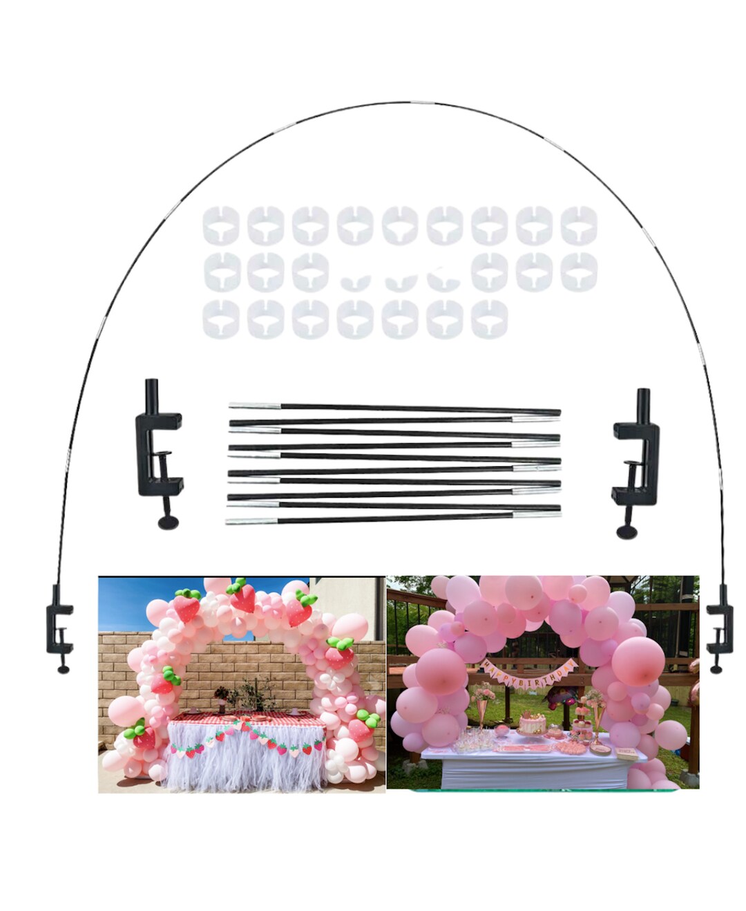 Balloon Arch Kit Party Balloons Party Decorations Large Balloon Arch ...