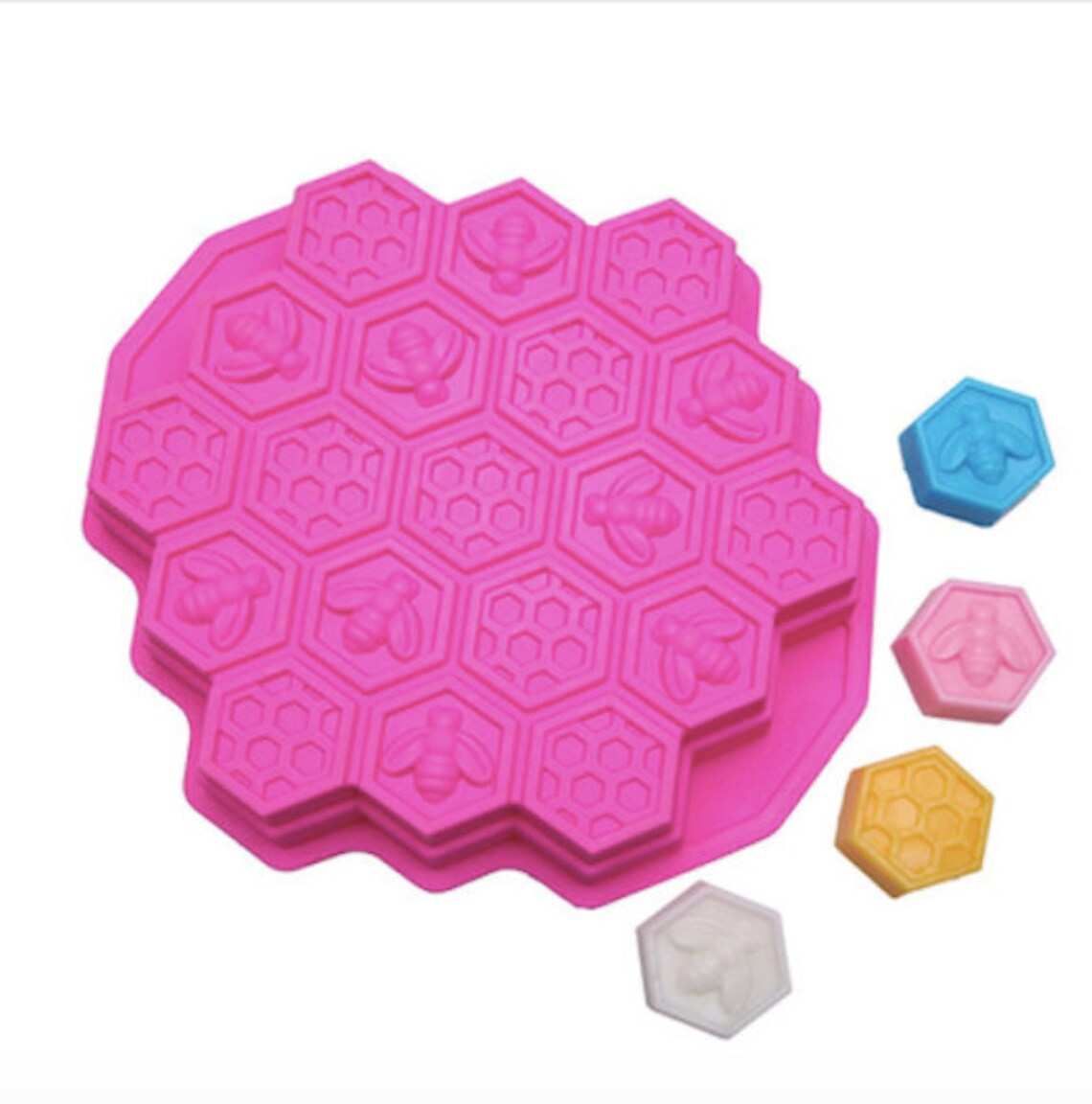 Bee Mold Bee Hive Mold Bee Mold Silicone Mold Honeycomb Mold | Etsy