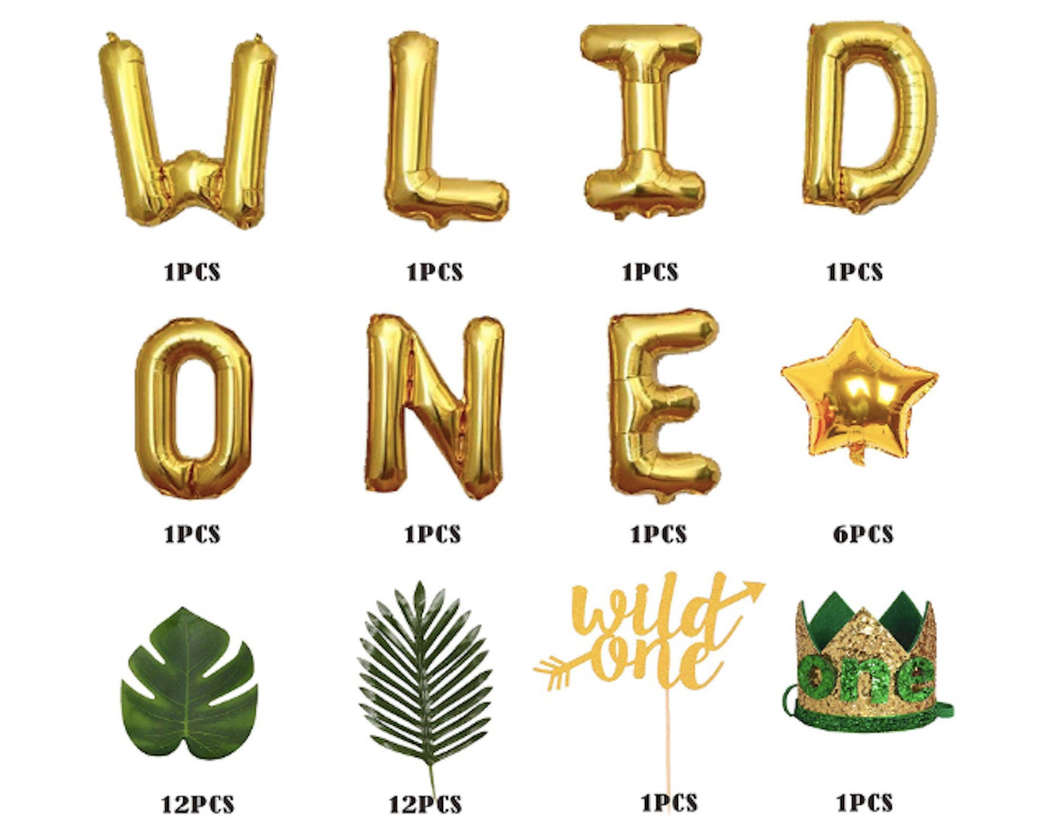 Wild One Balloons Birthday Party Decorations Wild One Cake | Etsy