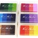 6 Craft Ink Pad Stamps Rainbow Ink Pads Craft Ink Pads DIY - Etsy
