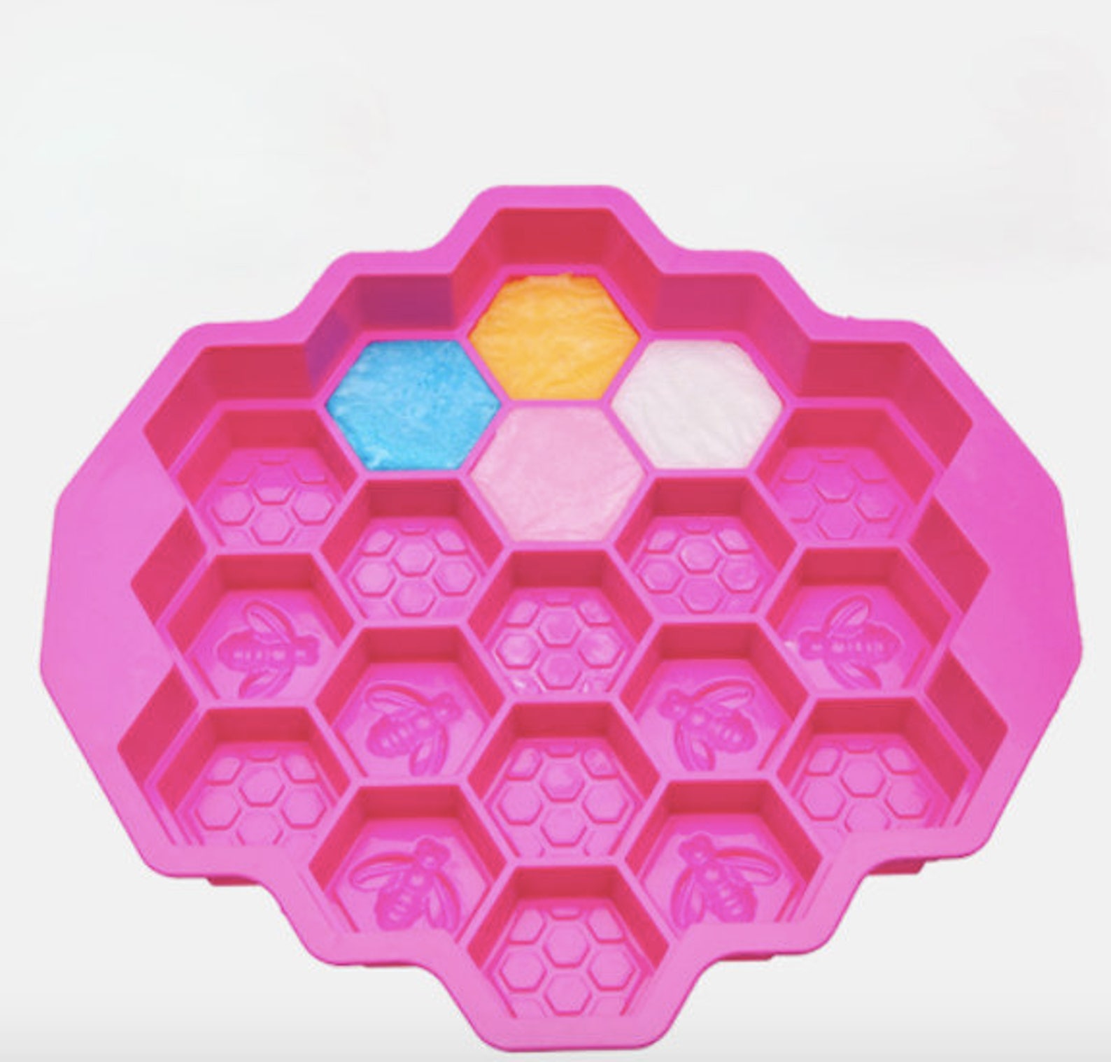 Bee Mold Bee Hive Mold Bee Mold Silicone Mold Honeycomb Mold | Etsy