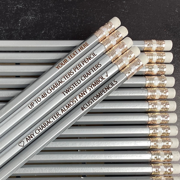Custom Pencil - Etsy